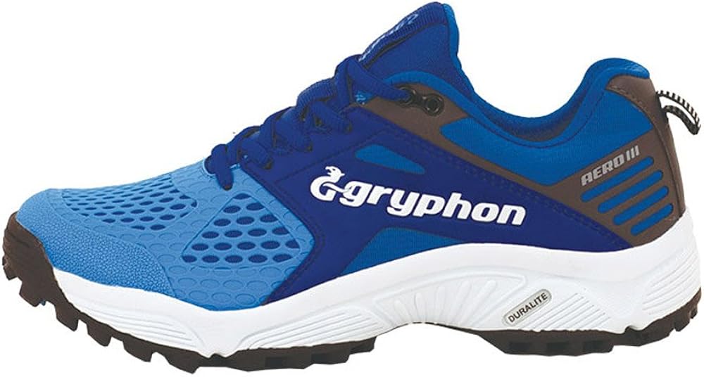 Gryphon Aero G3 Hockey Shoes - Blue (Blue/Blue,Euro 44): Amazon.co.uk ...