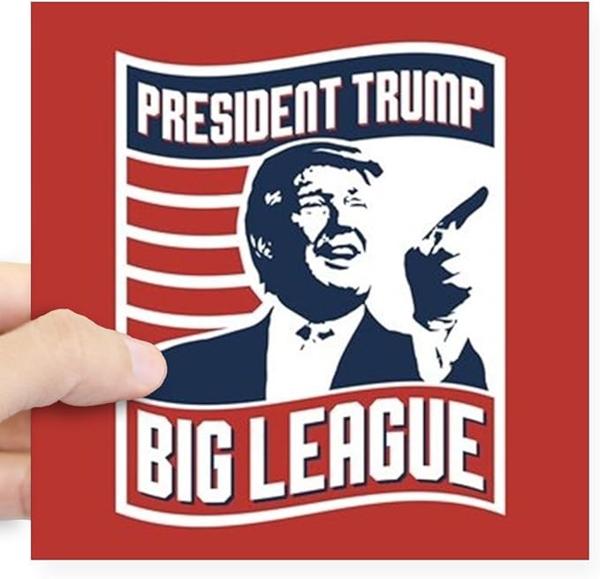 Amazon.com: CafePress President Trump Square Sticker 3 X 3 Square ...