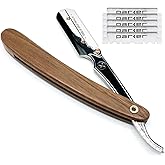 Amazon.com: Parker SRRW, Rosewood Wood Handle Straight Edge Barber ...
