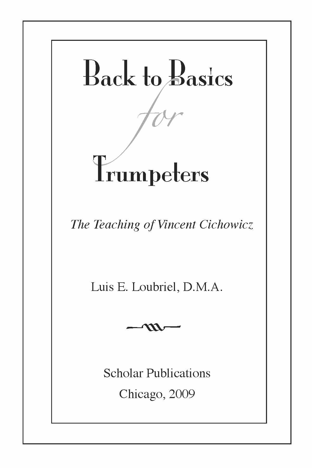Cichowicz trumpet flow studies book - lasopaarc