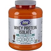 Amazon.com: NOW Foods Sports Nutrition, Whey Protein Isolate, 25 g With ...