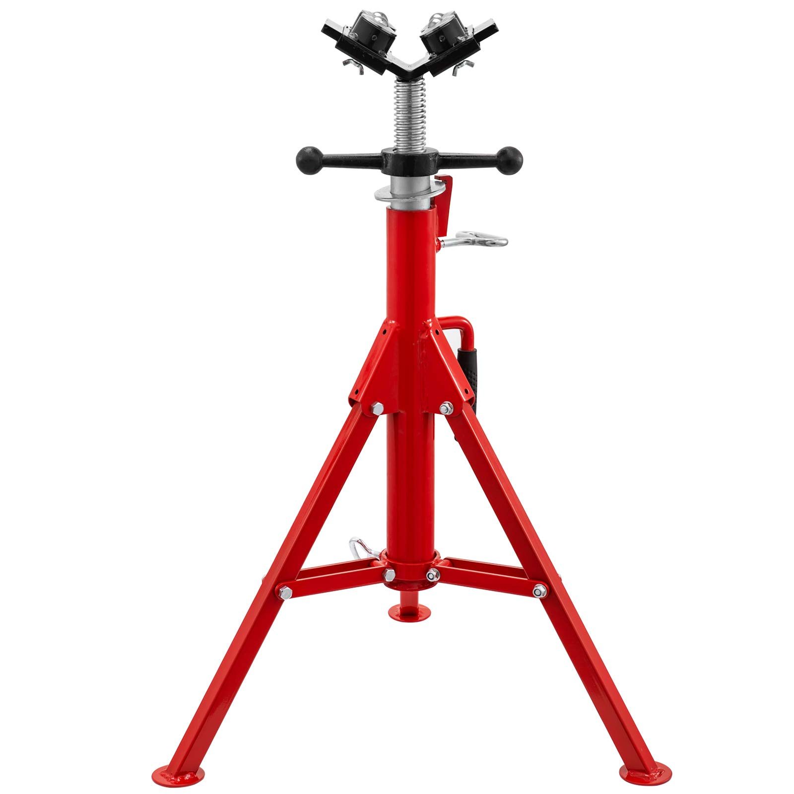 RIDGID Jacks, Stands & Sawhorses VEVOR V Head Pipe Stand 1/8 In. To 12 ...