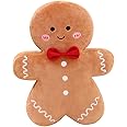 Amazon.com: Eoieov Christmas Gingerbread Man Pillow Gingerbread Plush ...