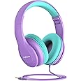 Amazon.com: JoySpark Wired Headphones for Kids, 85dB Volume Limit ...