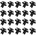 Amazon.com: 9046708217 Radiator Cover Clips Nylon Bumper Fastener Rivet ...
