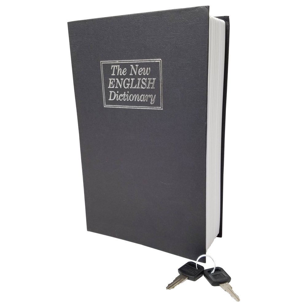 Amazon.com : Book Safe Box Dictionary Diversion Lock Box with Key ...