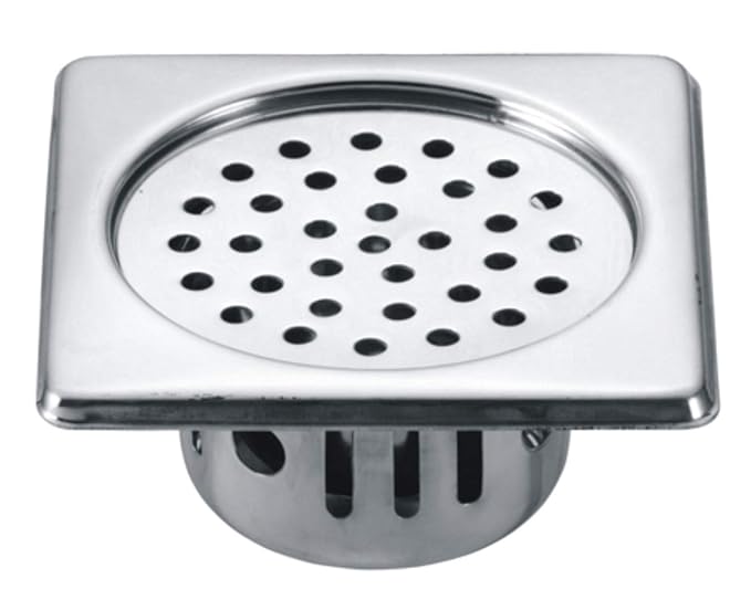 Drizzle Anti Cockroach Trap 5x5 Inch Square Stainless Steel With Chrome ...