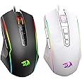 Amazon.com: Redragon M910-K Gaming Mouse and M910-W White Gaming Mouse ...