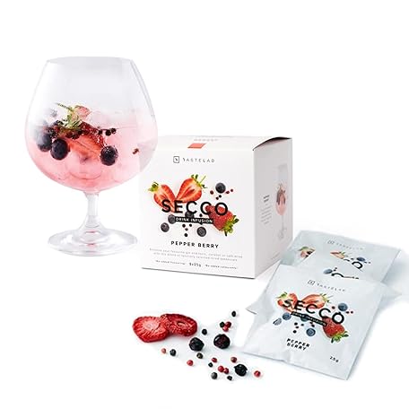 Mua Secco Pepper Berry infusion – Botanical Sachets for Gin & Tonic ...