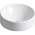 Kohler 14800-0 Vox Round Bathroom Sink, White - Vessel Sinks - Amazon.com