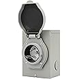 Veepeak 50 Amp Generator Power Inlet Box with SS2-50P 4-Prong Twist ...