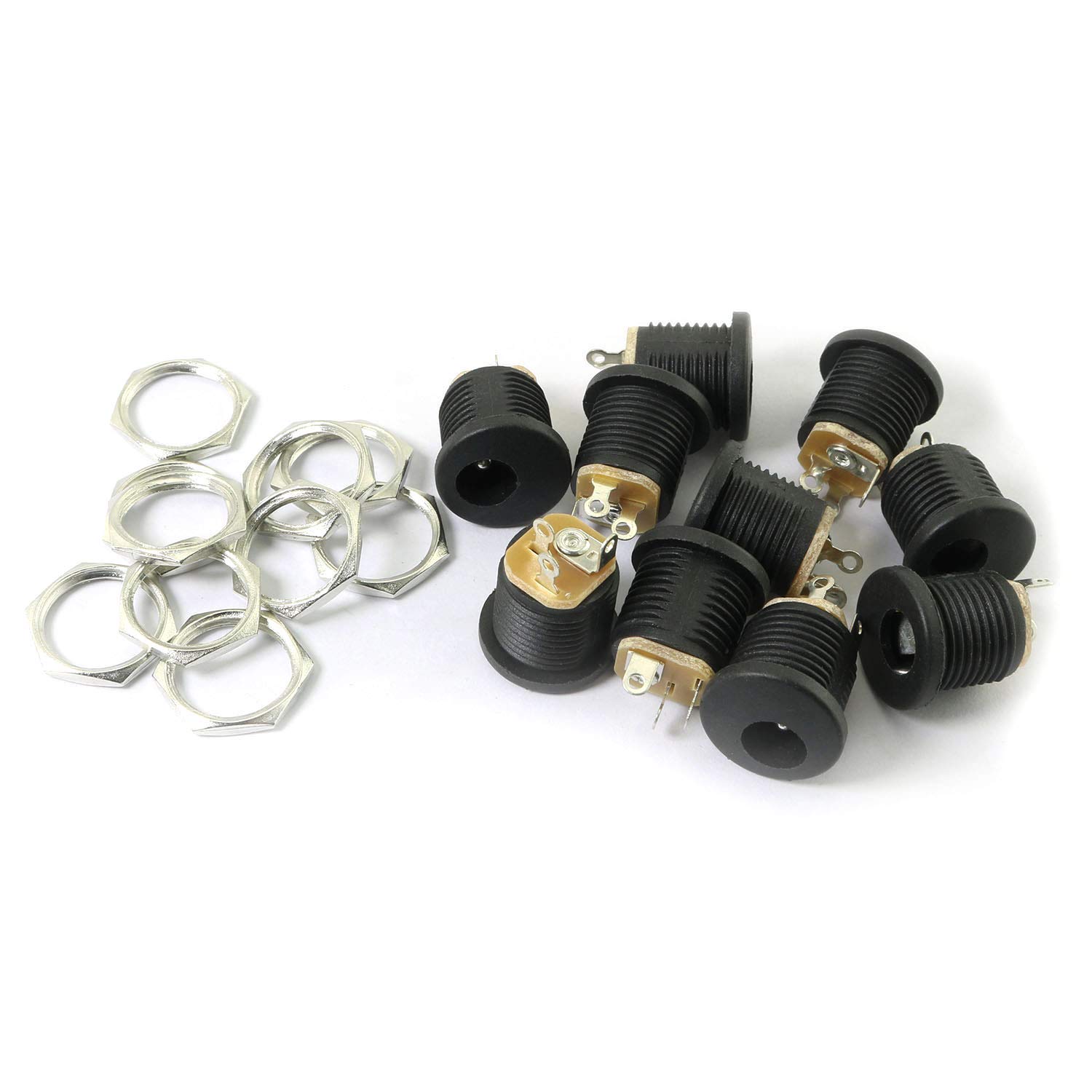 Mua 10-Pack 5.5X 2.1mm DC Power Female Jack Panel Mount Connector with ...
