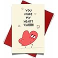 Amazon.com : Cheerin Valentine's Day Cards for Him or Her | Anniversary Card | Gifts for Him or ...