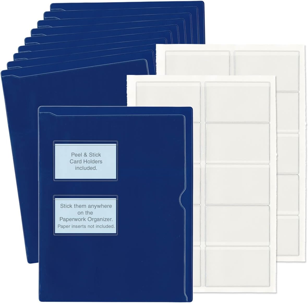 Amazon.com : StoreSMART¨ Paperwork Organizer with 2 Card Pockets - 20 ...