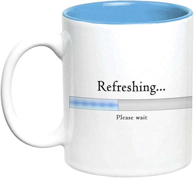 Buy Hot Muggs Refreshing Ceramic Mug, 315ml… Online at Low Prices in ...