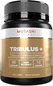 Musashi Tribulus Plus Capsule, 60 Capsule : Amazon.com.au: Health ...