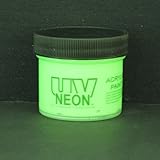 Amazon.com: WHITE UV Black Light 4oz, Neon, Rave, Fluorescent, Acrylic ...