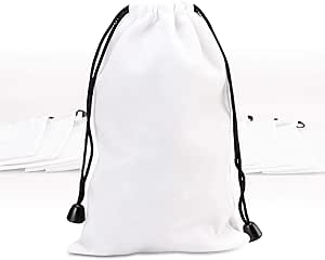 Amazon.com: RUTICH Pack of 25 Large 6.75" X4.75" Pouch Bags - Elegant ...