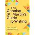 Amazon.com: The Concise St. Martin's Guide to Writing: 9781319245061 ...