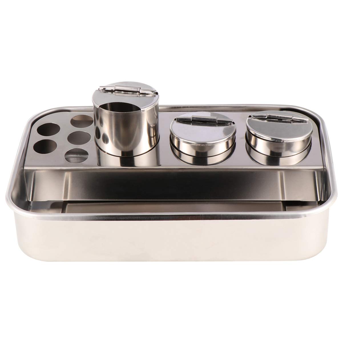 iplusmile 1 Set Of Therapy Tray Rectangle Tray Stainless Steel Extra ...