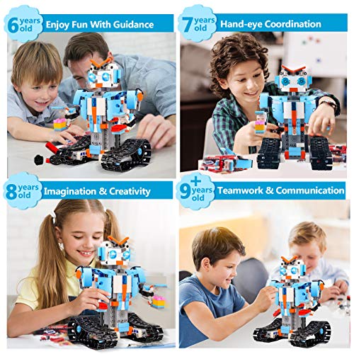 STEM Robot Toys For Kids, Cool Science Building Block Kit For Boy And ...
