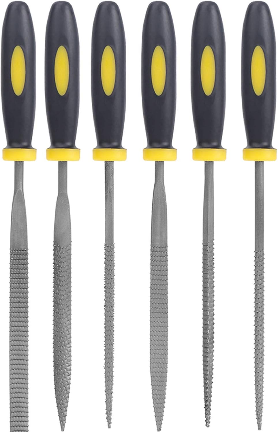 Mini Needle File Set (Carbon Steel 6 Piece-Set) Mini Needle File Set ...