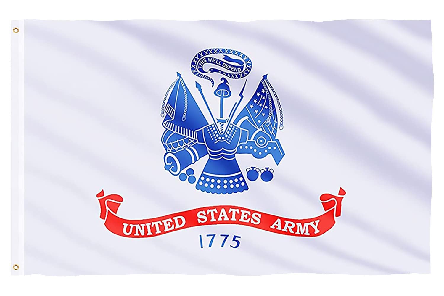 US Army Force Flag 3x5 Outdoor Double Sided Heavy Duty Durable 3 Ply US ...