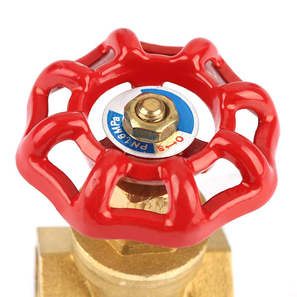 Brass Valve Compression Sluice Gate Valve DN20 BSPP G3/4 Rotary ...