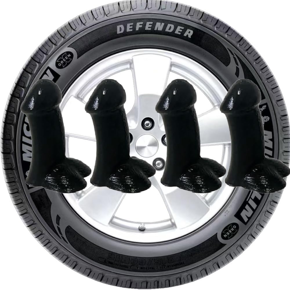 Fit for Mischief Tire Valve Stem Caps Funny Airtight Dust Proof Covers ...