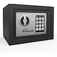 Small Money Safe Box for Home,Mini Safe for Kids,Personal Home Safe ...