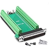 Amazon.com: ANMBEST Thinner DB37 Solderless RS232 D-SUB Serial to 37-pin Port Terminal Male ...