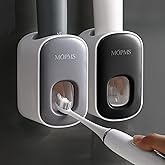 Amazon.com: MOPMS Toothpaste Dispenser Wall Mounted for Bathroom ...