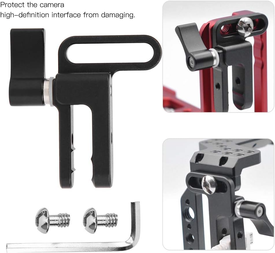 T opiky Universal HDMI Cable Clamp Lock Cage Quick Release Plate Wire ...