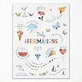 Amazon.com: Wodkodnxy Daily Positive Affirmation Poster, Therapy Office ...