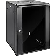 Amazon.com: Tecmojo 15U Wall Mount Rack Network Cabinet for 19”IT ...