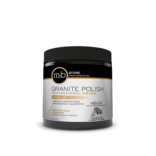 MB Stone MB-20® Granite Polish for Professional Use Only, Granite ...