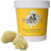 Amazon.com : Mandelin Premium Almond Paste: No Sugar Added, 66% Almonds ...