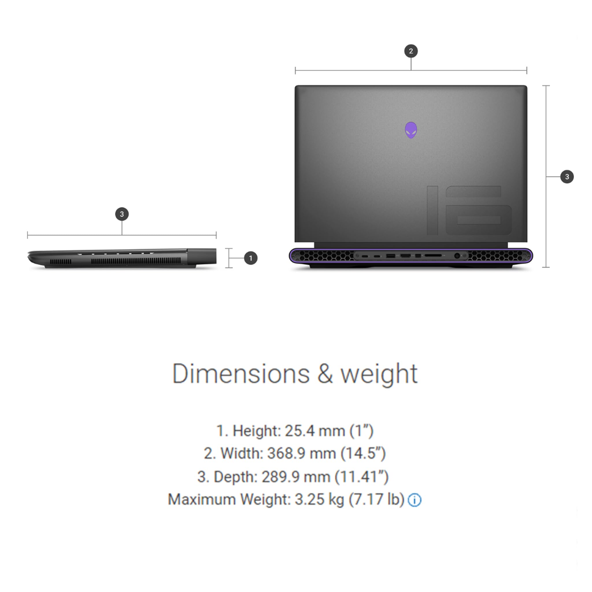 Mua Alienware M16 Gaming Laptop, 16" QHD Display, Intel Core i7-13700HX ...