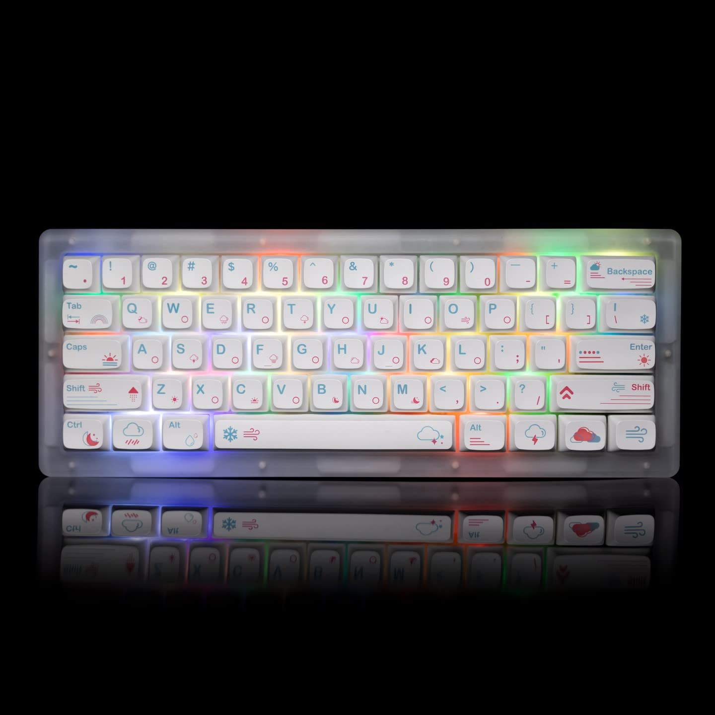 Mua GK GAMAKAY K61 Pro 60% RGB Gasket Mechanical Keyboard, Bluetooth ...