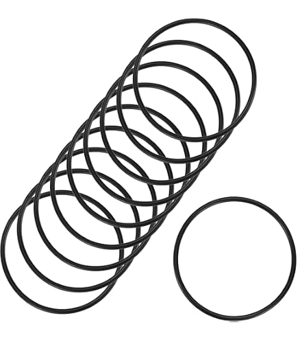 3/8 O Ring Red 70A Durometer 1/16 Width Pack Of 25 041 Silicone O-Ring ...