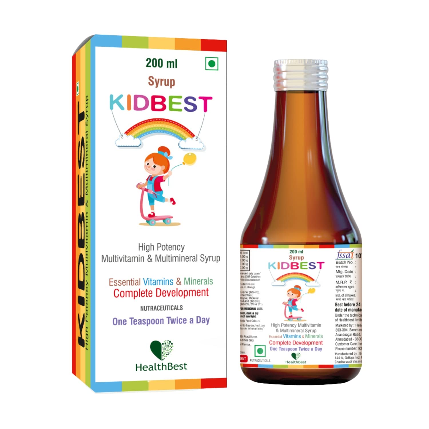 Mua Kids Multivitamin Syrup - 6.76 Fl Oz Syrup For Kids trên Amazon Mỹ ...