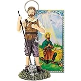Amazon.com : 12.5" San Isidro Labrador Statue Saint Isidore the Farmer ...