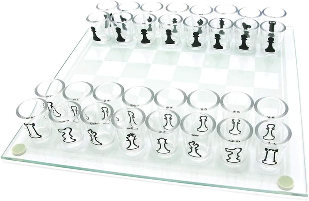 iBaste Drinking Game Chess, Schnapps Chess Drinking Game, Small Shot ...