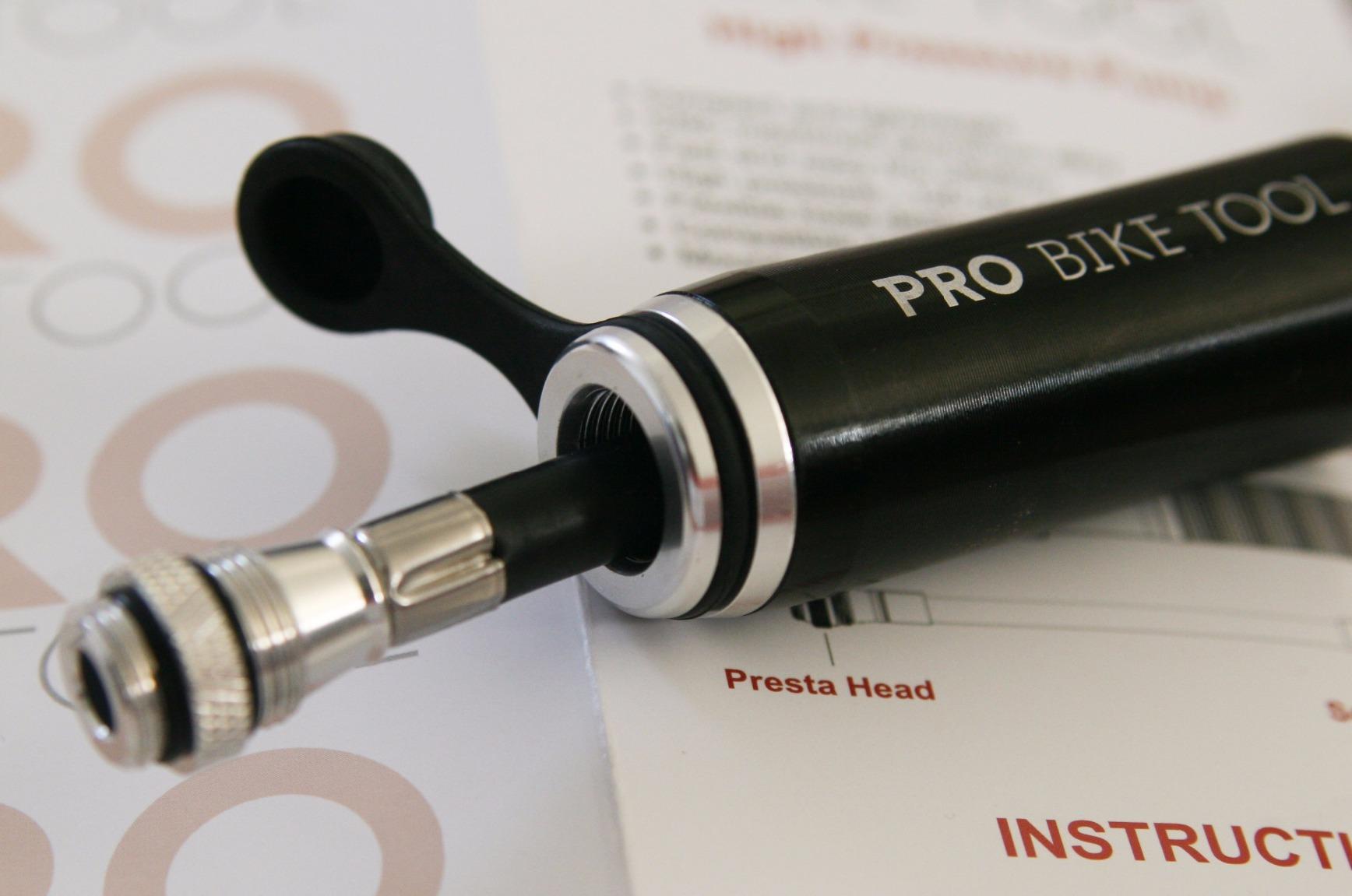 Super Mini Road Bike Pump by PRO BIKE TOOL – High Pressure – 120 PSI ...
