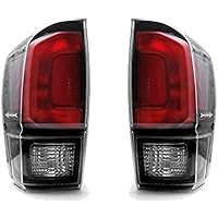 Amazon.com: For Toyota Tacoma 2016 17 18 19 2020 Tail Light Clear Lens ...