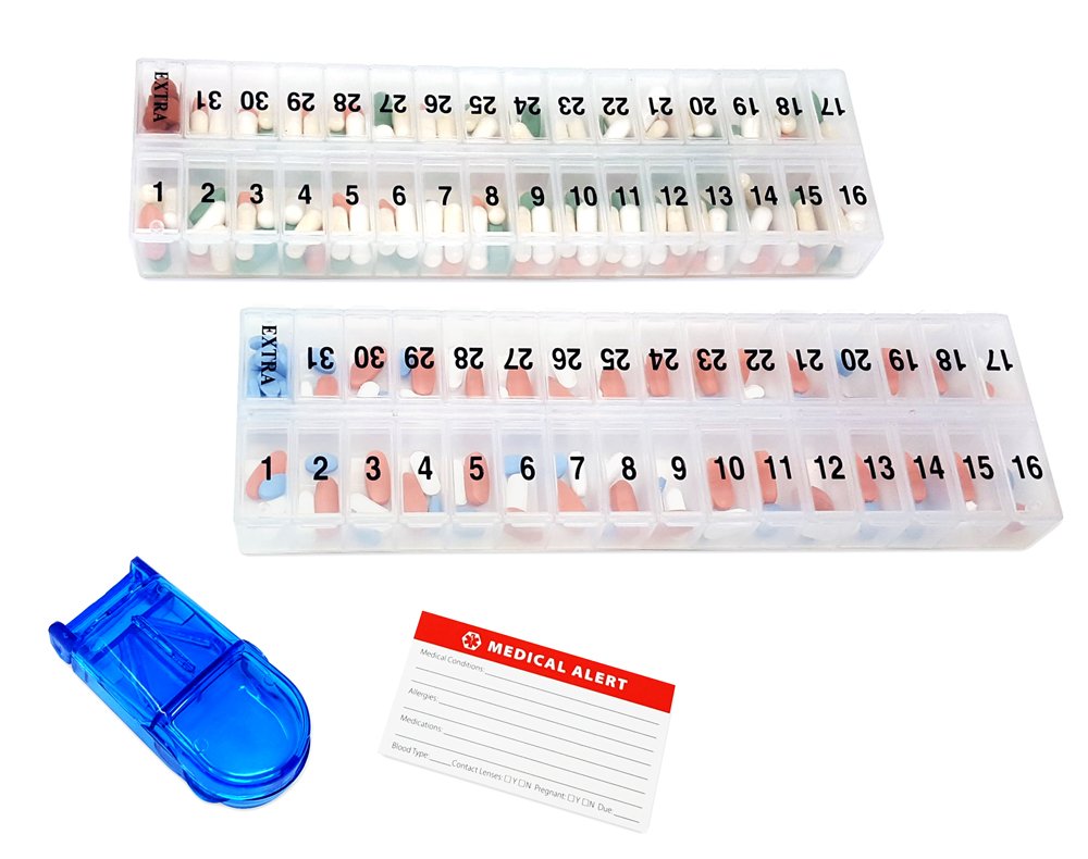 Amazon.com: Once a Day Monthly Organizer: Health & Personal Care