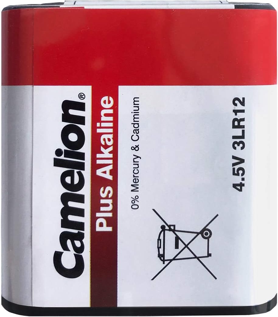 Camelion 3LR12 4.5V Plus Alkaline Flat Battery – BigaMart