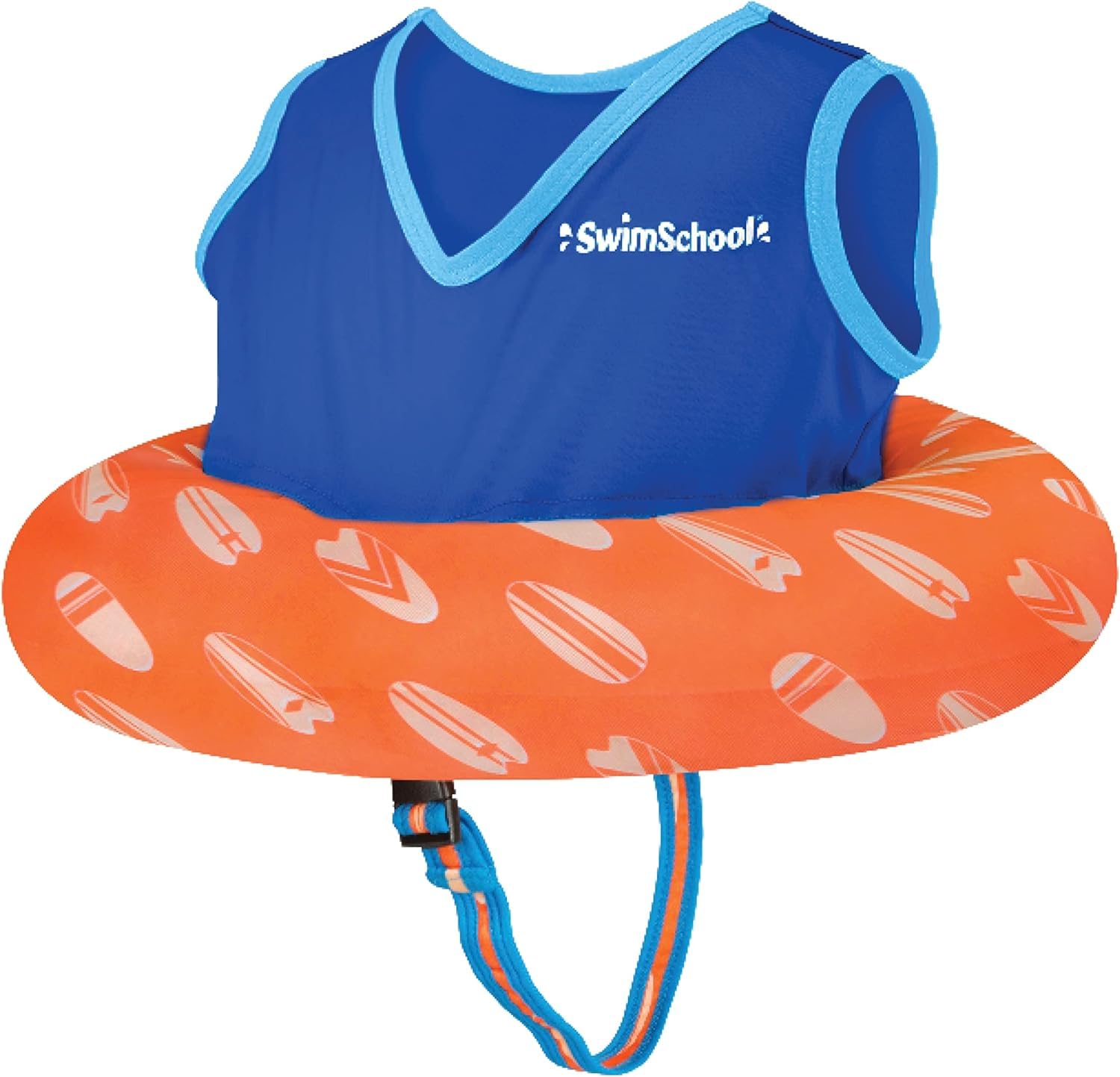SwimSchool Deluxe Swim Trainer – Heavy Duty Toddler Swim Vest Floatie ...