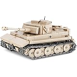 Amazon.com: COBI Historical Collection WWII Panzer VI Tiger, Grey ...