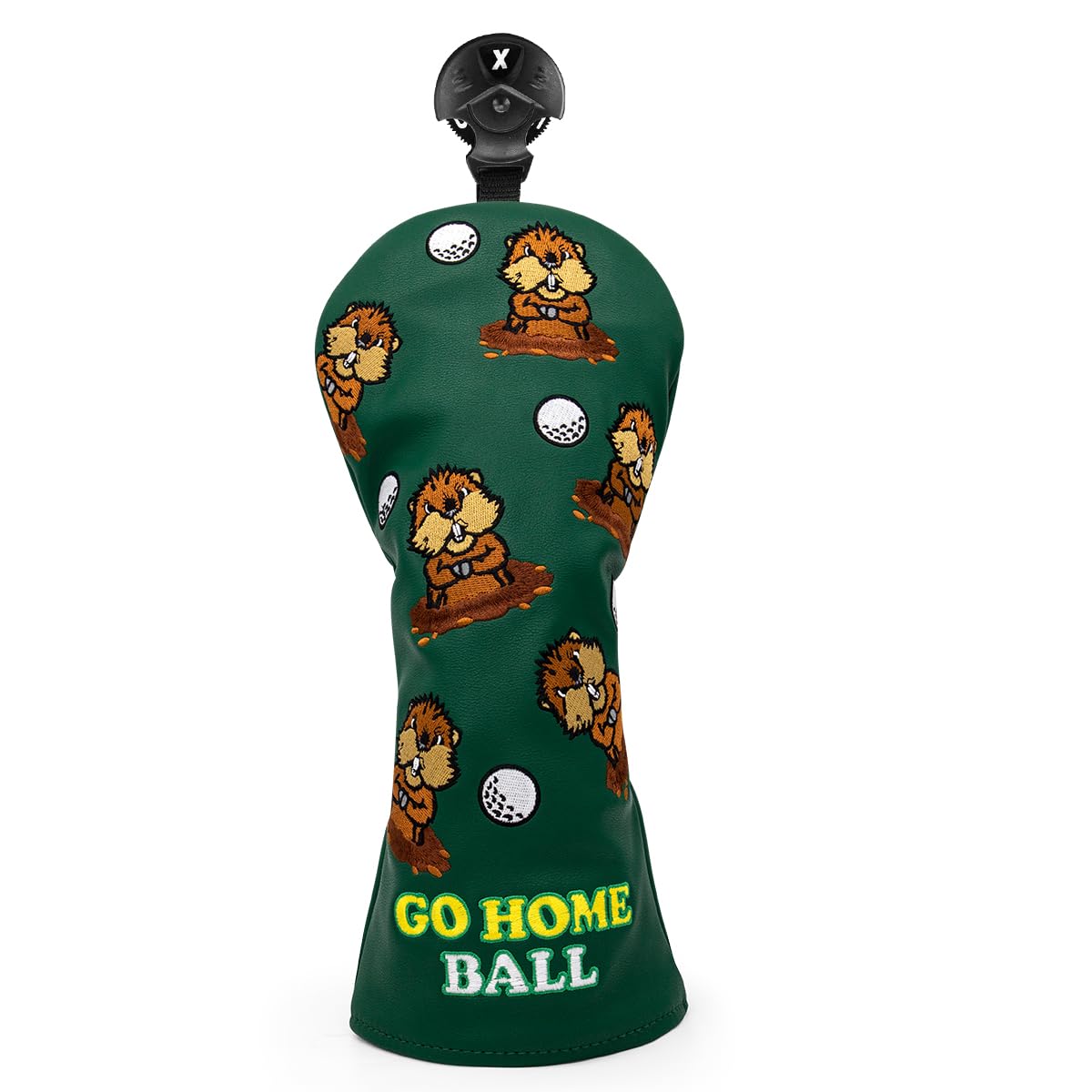 Barudan Golf Groundhog Golf Rotatable # 3 5 7 Wood Head Cover - PU ...